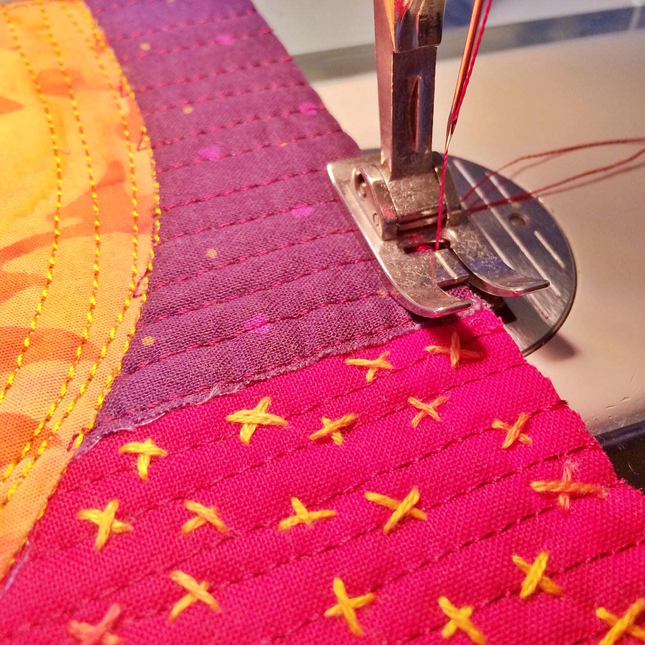 Tutorial: Satin Stitched Edges for Art Quilts – Lyric Art