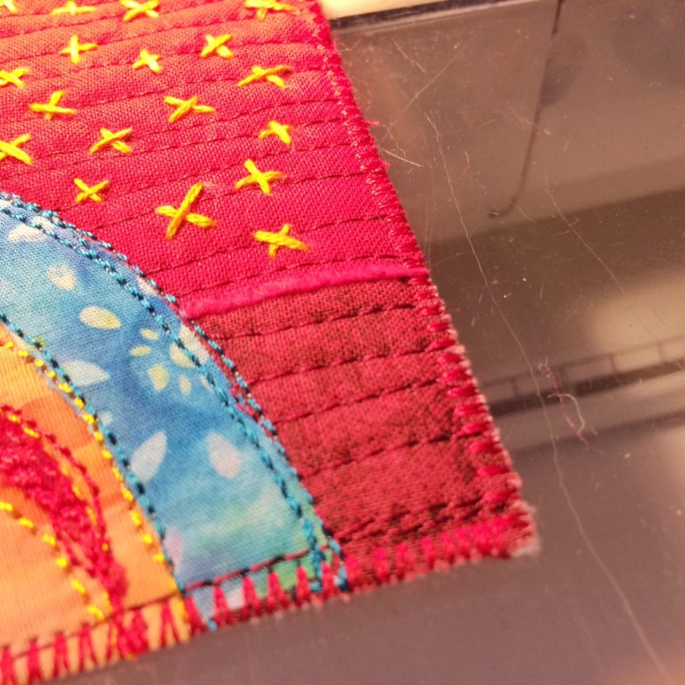 Tutorial: Satin Stitched Edges for Art Quilts – Lyric Art